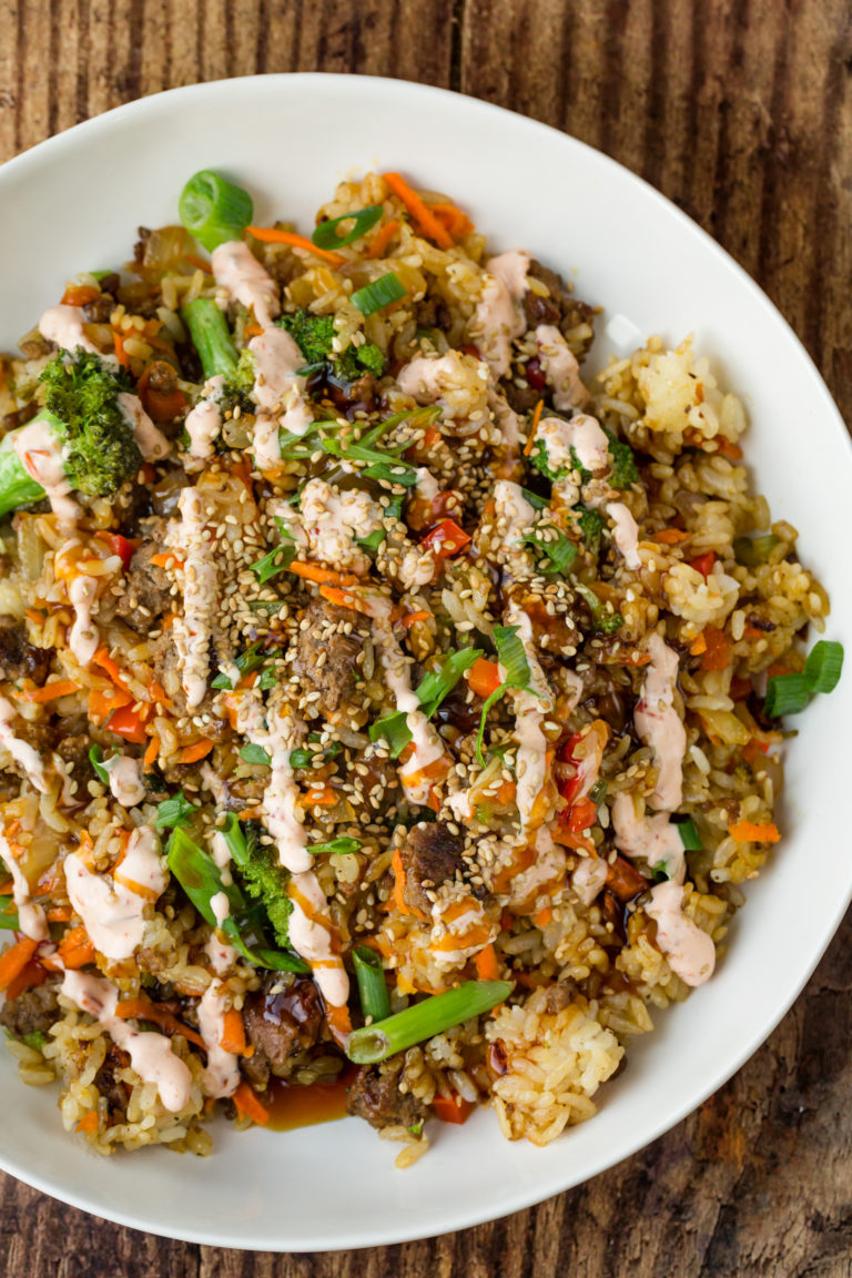 Teriyaki Style Beef Fried Rice | Daily Life at Five Marys!